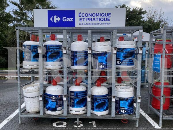 Bouteille de gaz butane et propane par marque de fournisseur
